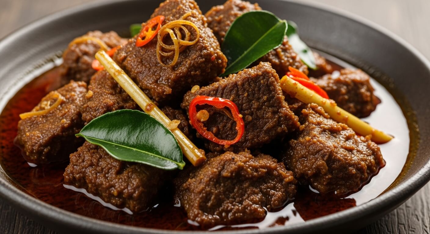 Resep Rendang Daging Sapi Empuk & Bumbu Meresap | Seni Berpikir