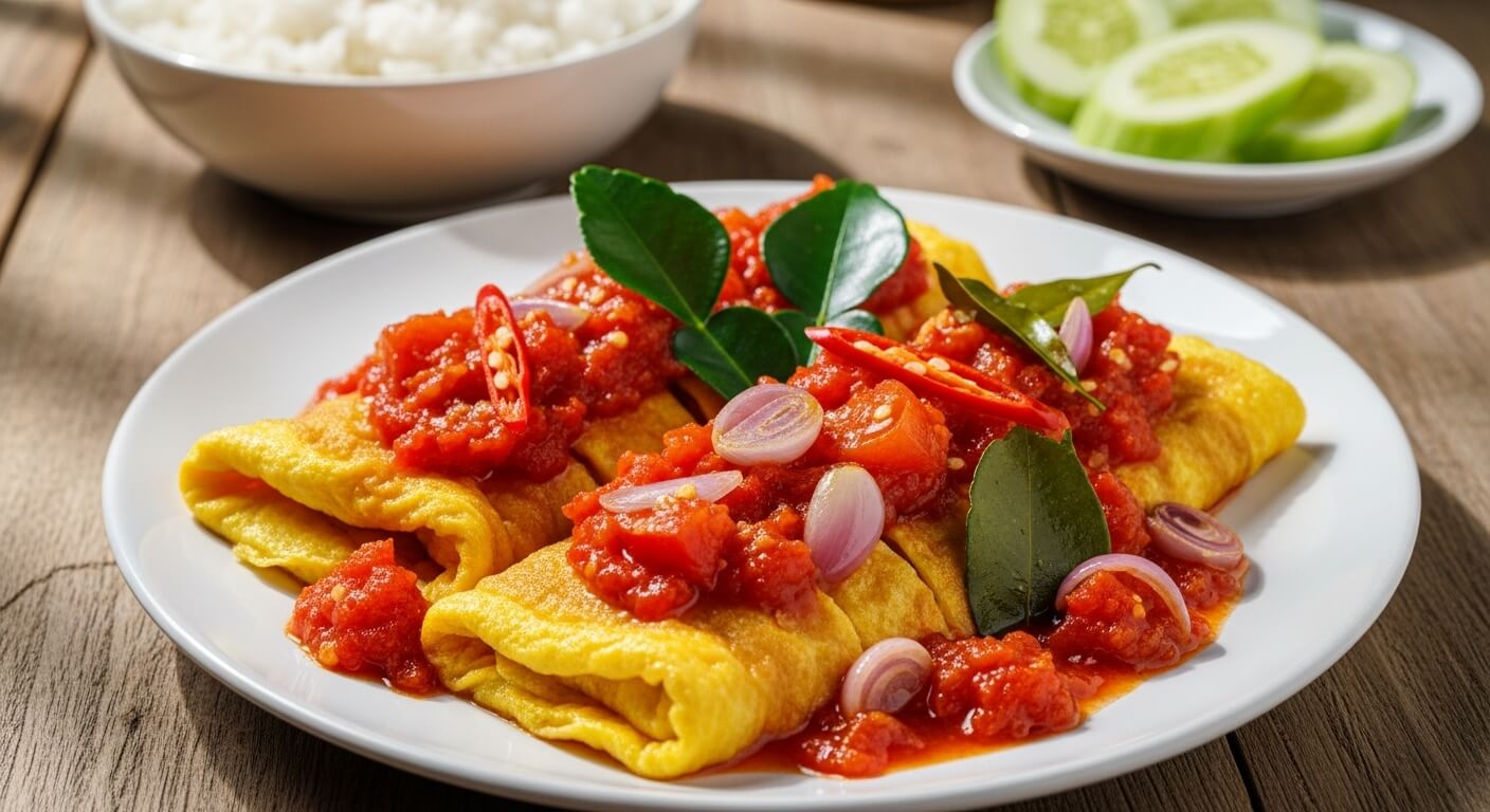 Resep Telur Dadar Balado Pedas yang Bikin Ketagihan | Seni Berpikir