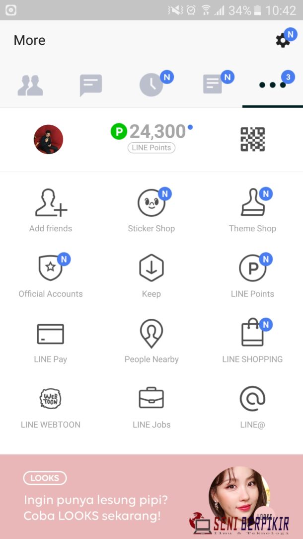 Cara Mengganti Kualitas Gambar di LINE Messenger | Seni Berpikir